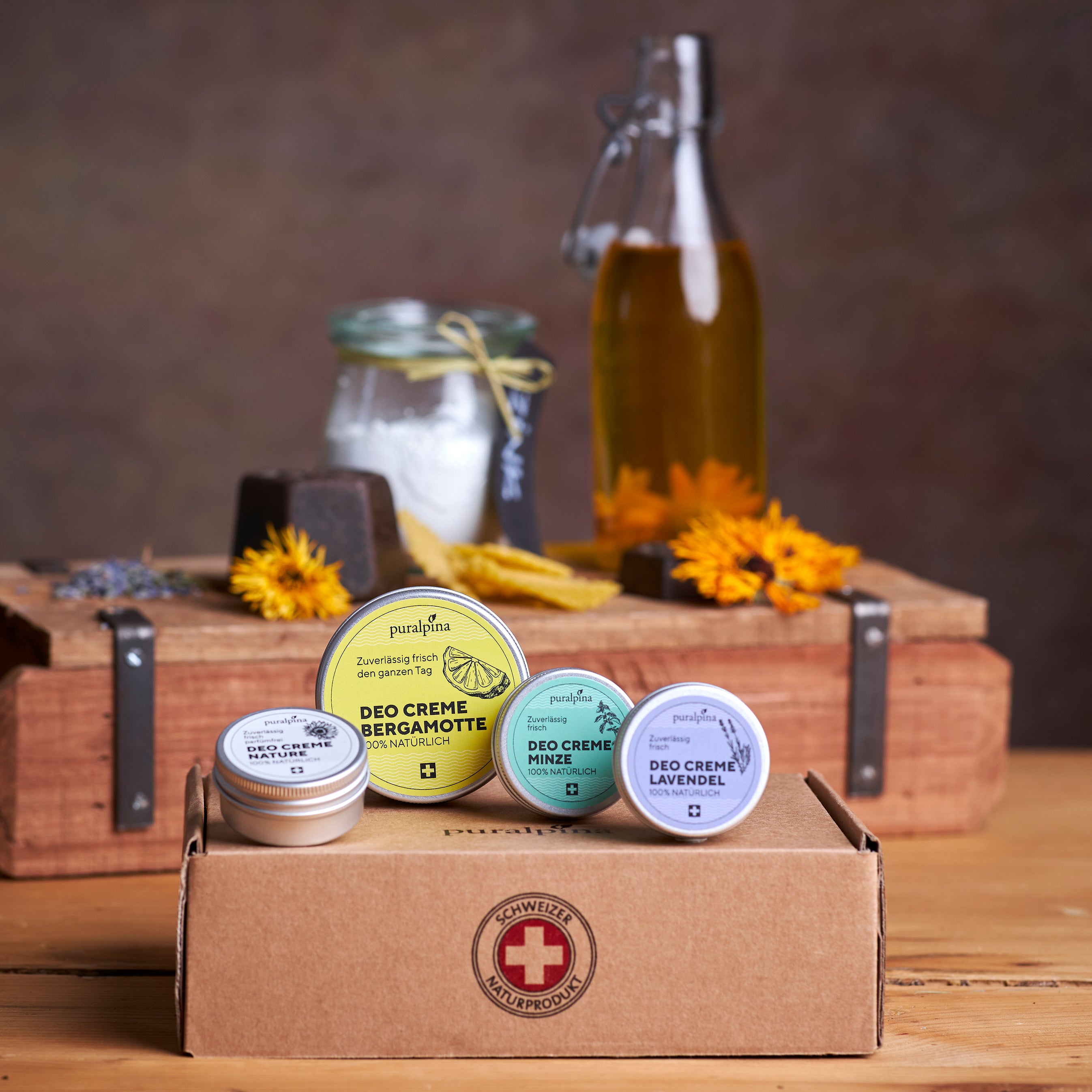 Deo Creme Starter Set • Die Schweizer Deo Creme von puralpina ...
